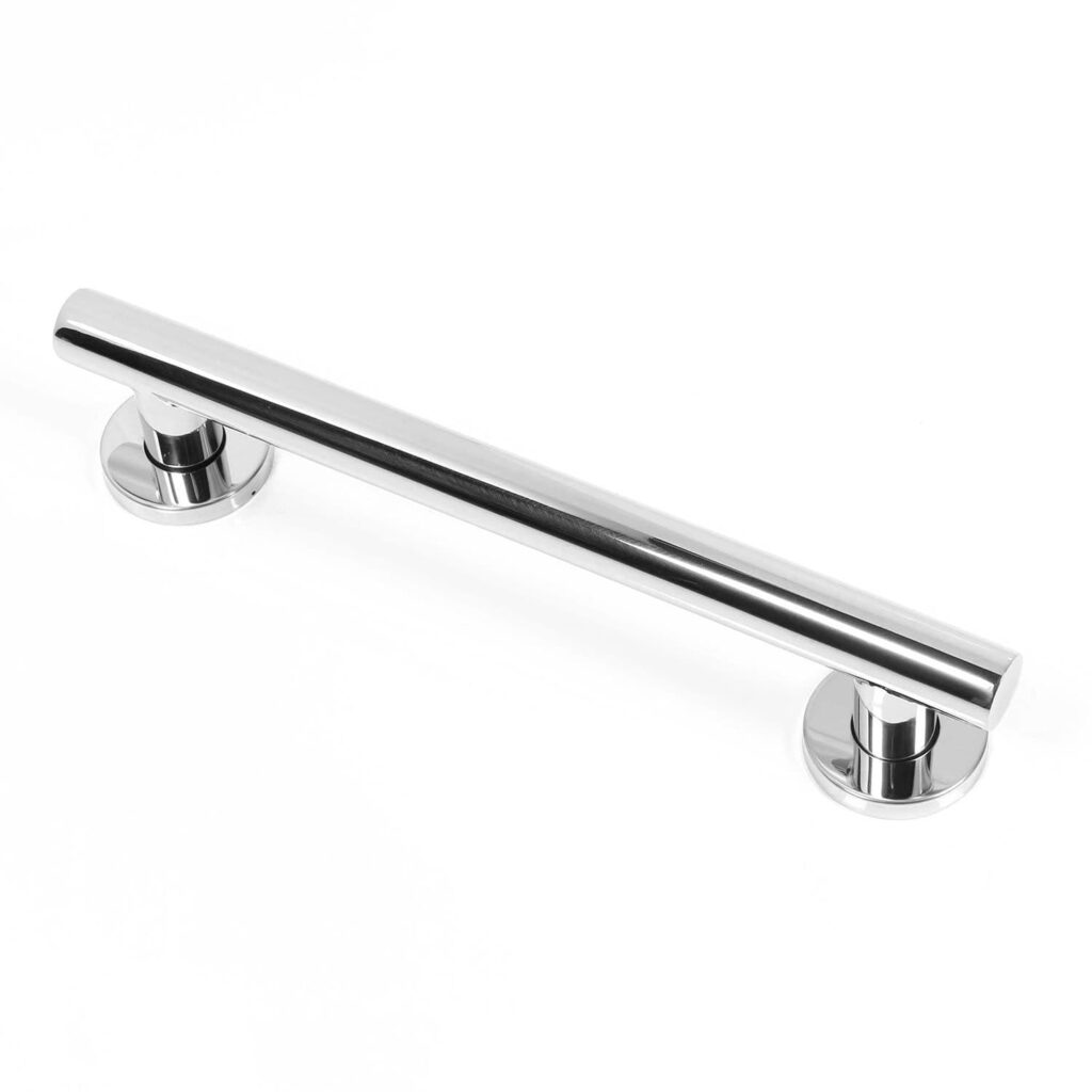 Luxury Straight Stainless Steel Grab Rails with concealed fixings ...